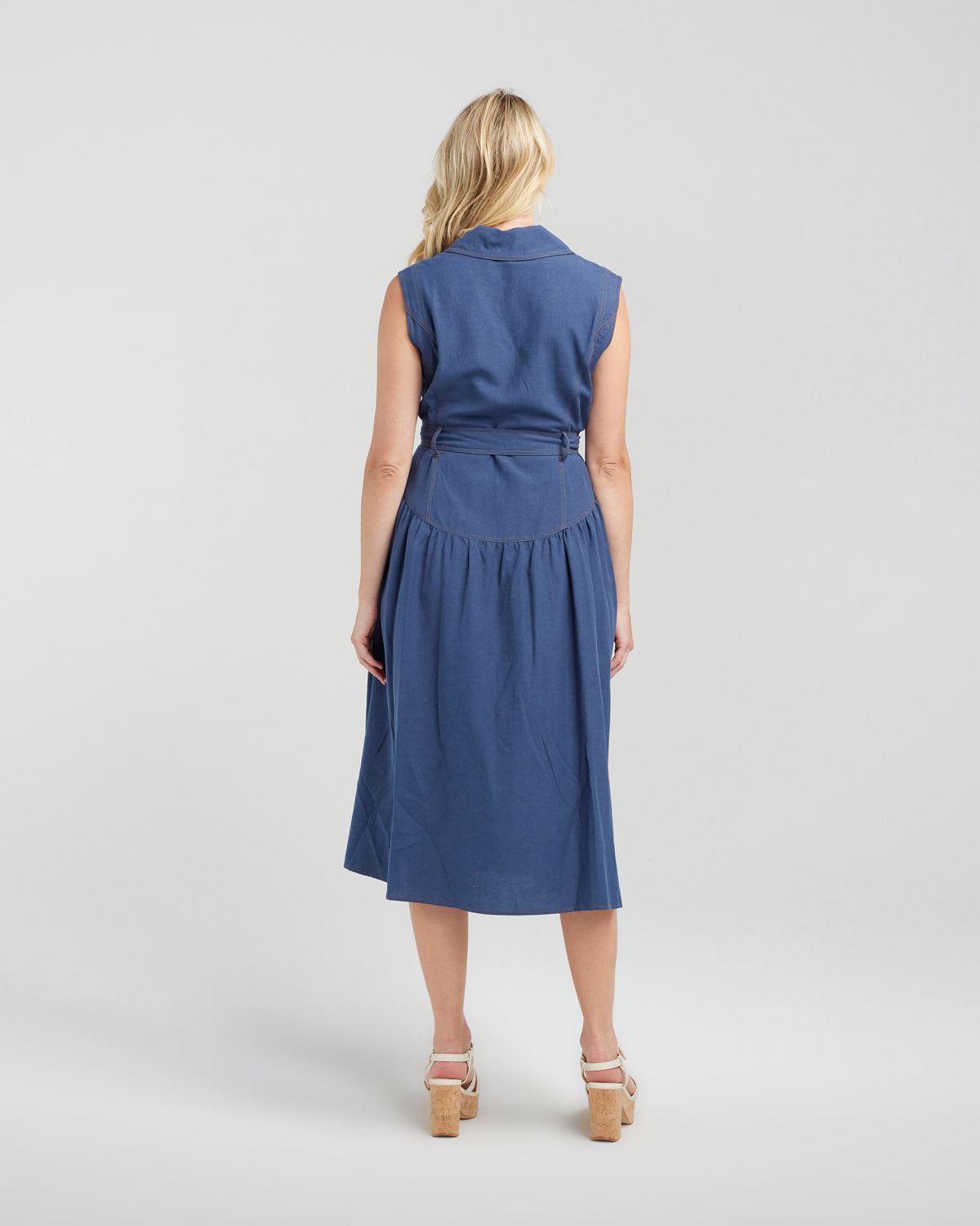 Ivy Dress Deep Blue – Bossy B Clothing Co Ltd